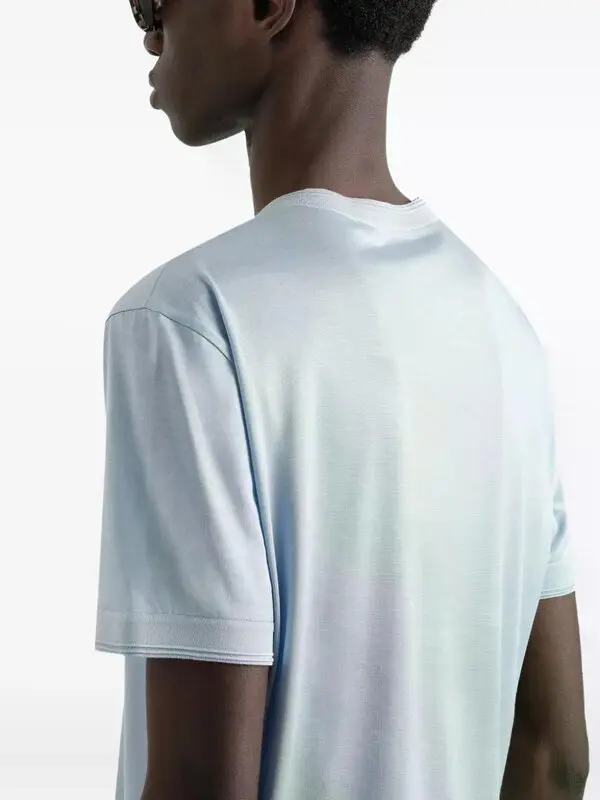 Dolce & Gabbana Silk T-shirt - Blue