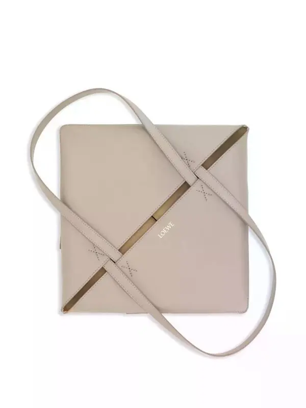 Loewe Medium Puzzle Fold Tote - Neutrals