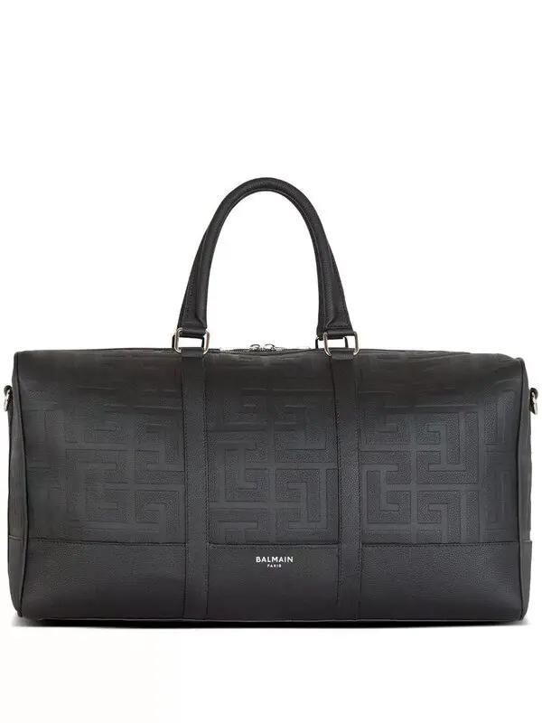 Balmain Voyage Monogram Duffle Bag