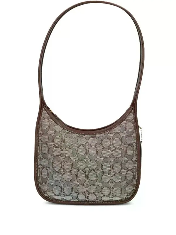 COACH Monogram Pattern Shoulder Bag