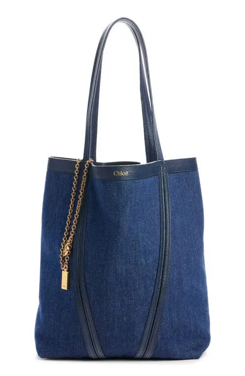 Chloé Spin Denim Tote