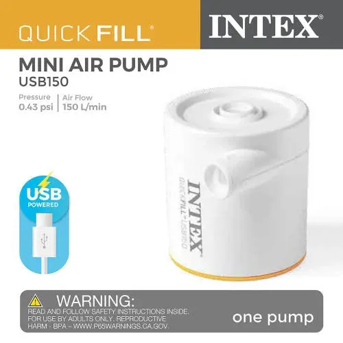 INTEX Electric Air Pump Usb150
