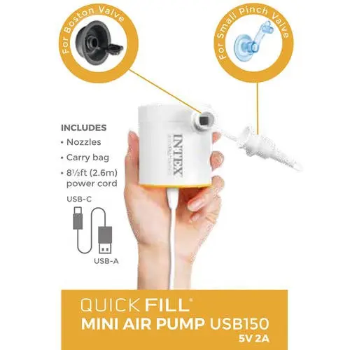 INTEX Electric Air Pump Usb150