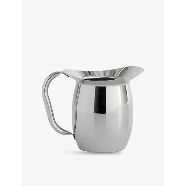 HAY Indian Wide-spout Stainless-steel Pitcher - Stainless Steel