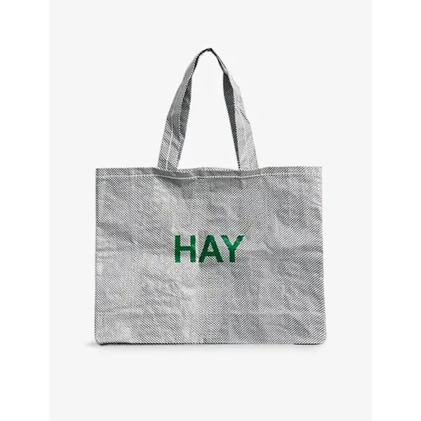 HAY Candy Plastic Medium Shopper - Grey