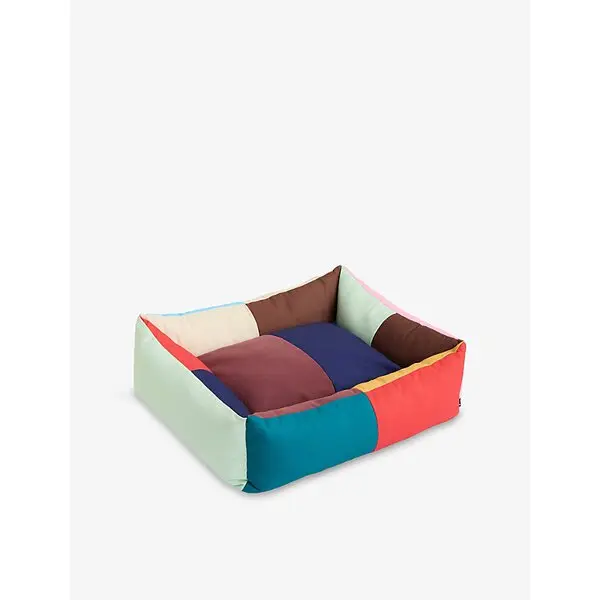 HAY Colour-block Woven Medium Dog Bed - Multi