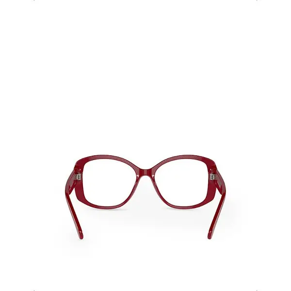 Chanel Butterfly-frame Acetate And Nylon Optical Glasses