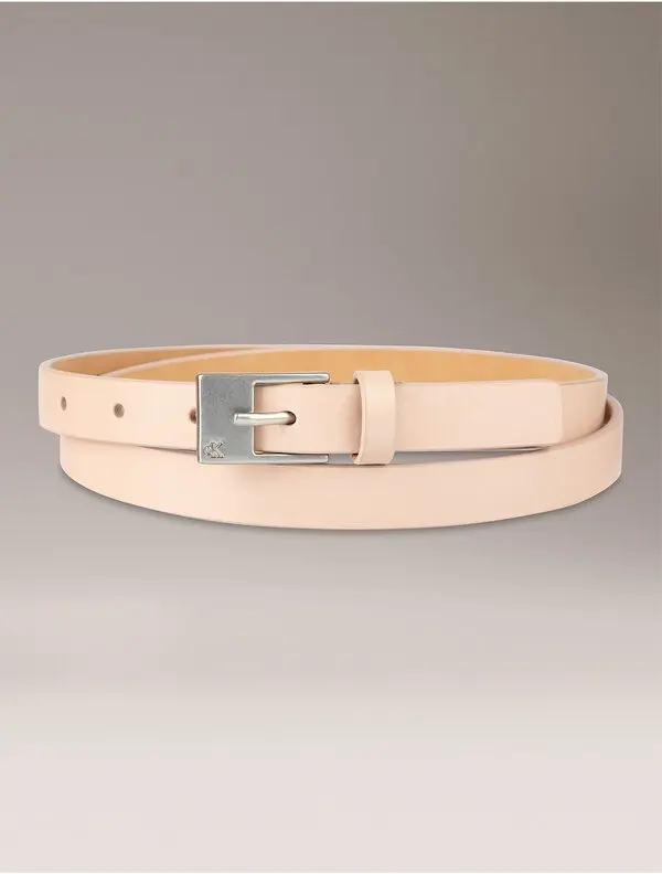 Calvin Klein Slim Harness Buckle Belt - Rose Dust