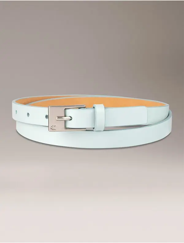 Calvin Klein Slim Harness Buckle Belt - Sky Blue