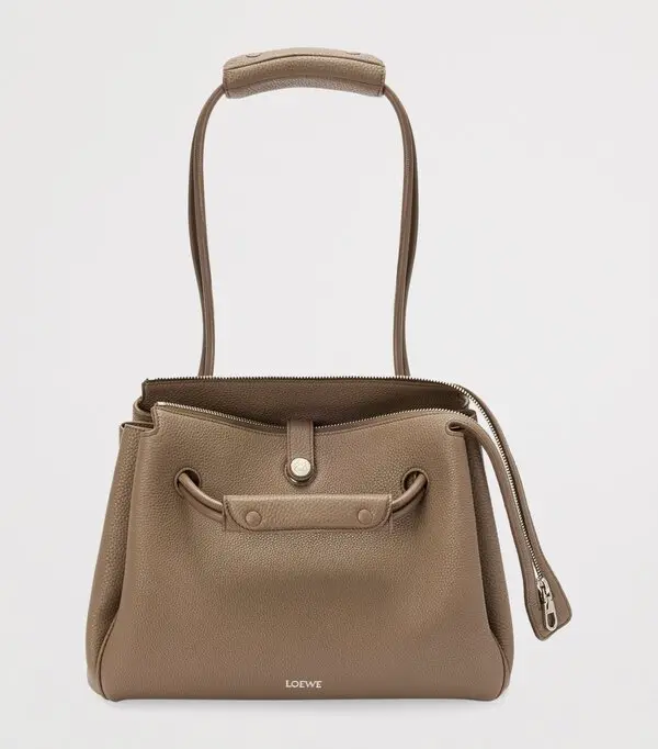 Loewe Medium Grained Leather Madrid Shoulder Bag