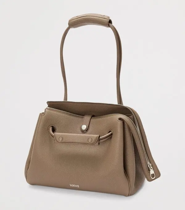 Loewe Medium Grained Leather Madrid Shoulder Bag