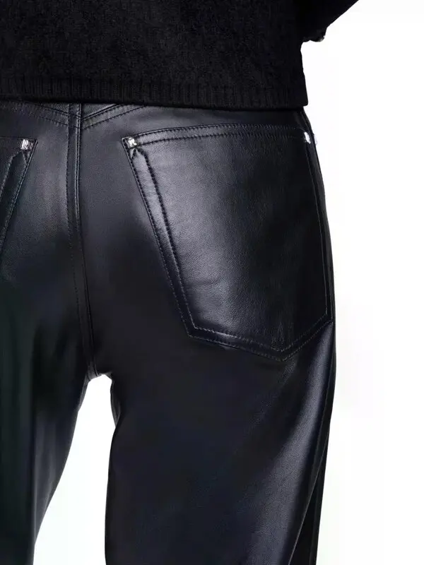 Rabanne Leather Trousers