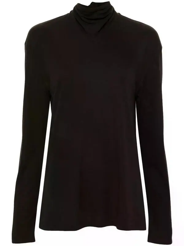 LEMAIRE Scarf-detail Long-sleeve Top