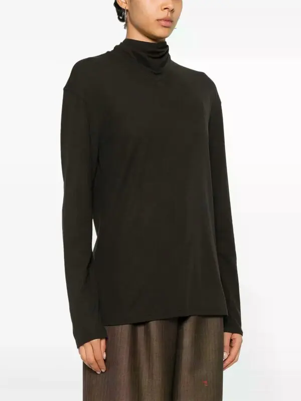 LEMAIRE Scarf-detail Long-sleeve Top