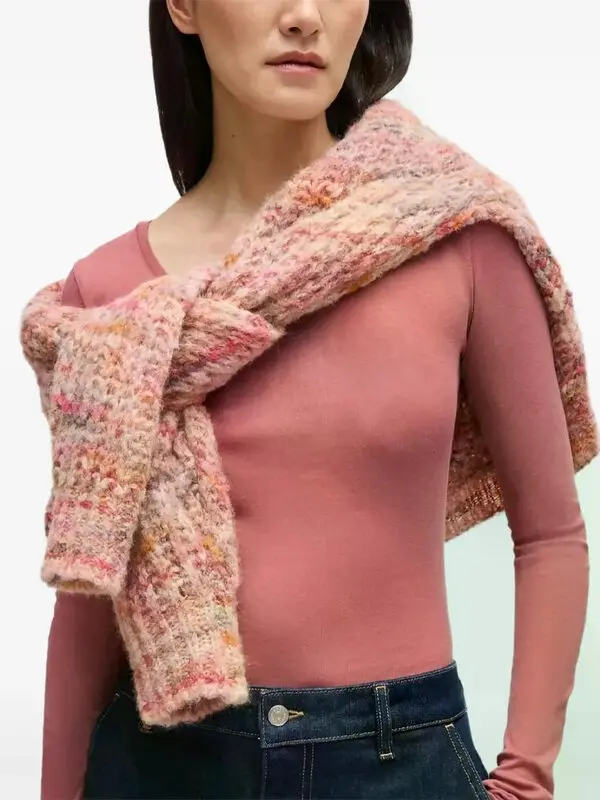 BOSS Scoop-neck Long-sleeve Top