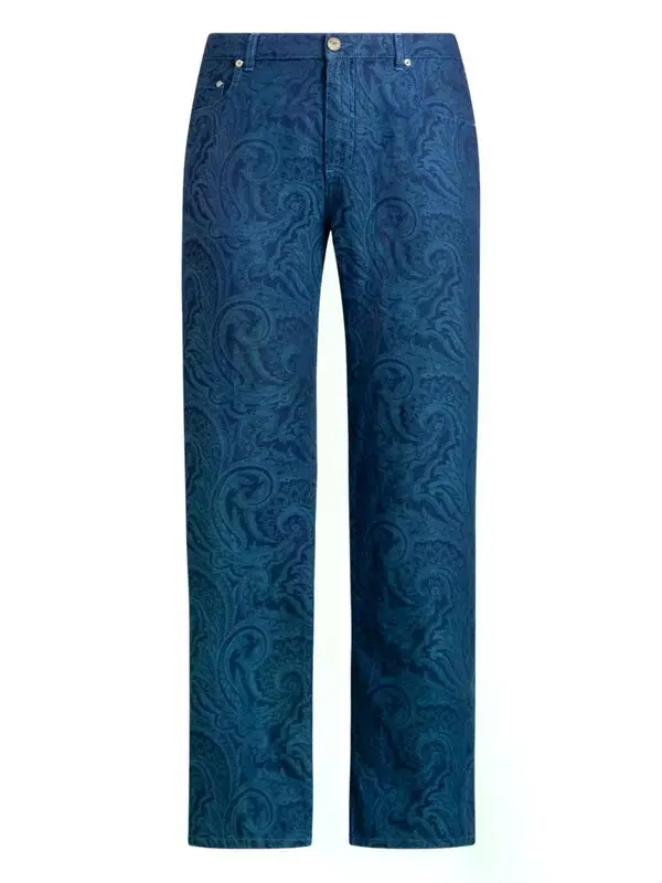 Etro Paisley-print Jeans