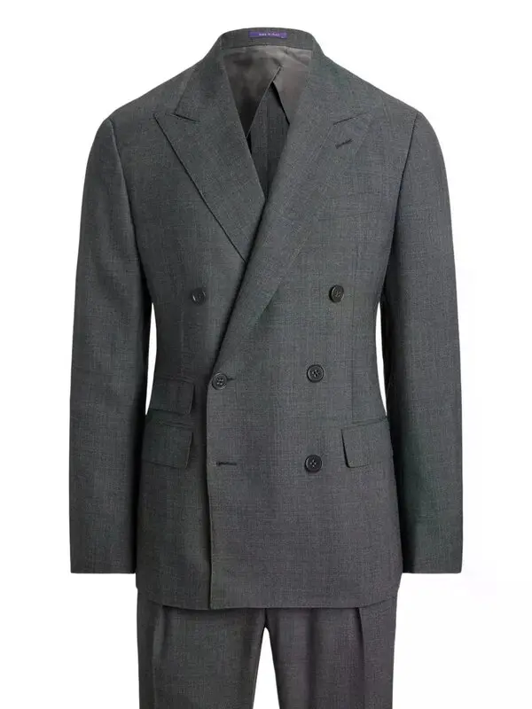 Ralph Lauren Purple Label Double-breasted Tailored Blazer