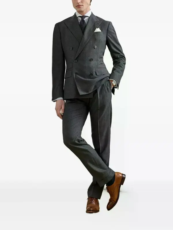 Ralph Lauren Purple Label Double-breasted Tailored Blazer