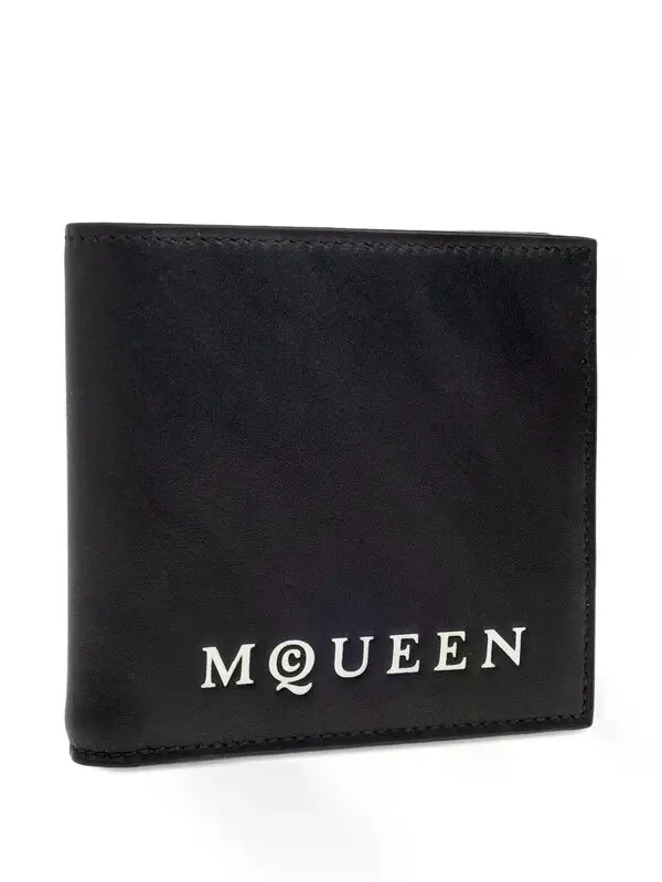 Alexander McQueen Logo-lettering Bi-fold Wallet