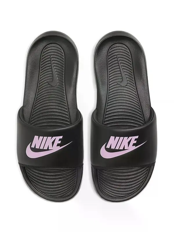 Nike Victori One Slides - Black