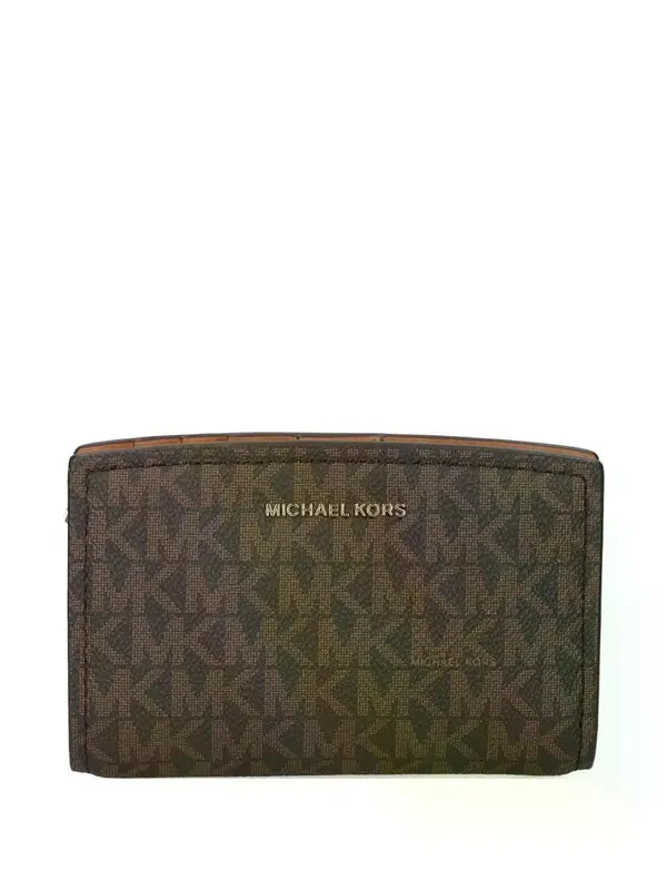 Michael Kors Monogram Wallet - Brown