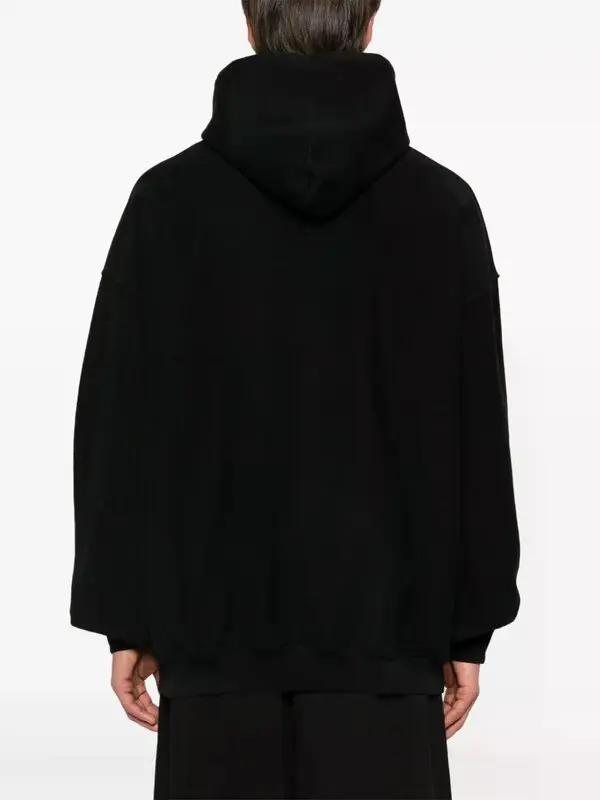 Vetements Inside Out Cotton Hoodie
