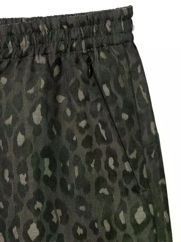 Needles Leopard-print Track Shorts