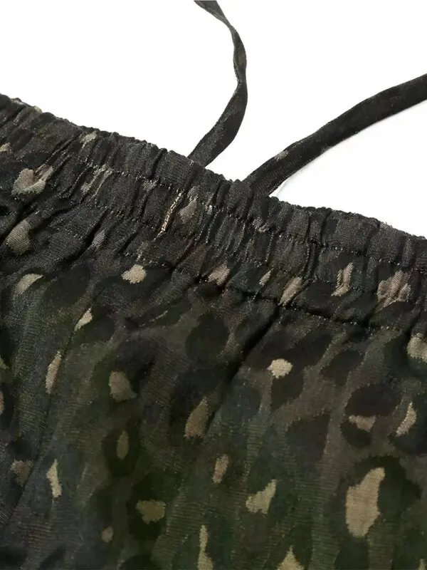Needles Leopard-print Track Shorts
