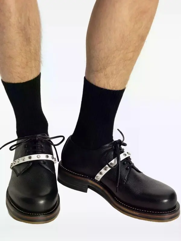 Alexander McQueen Leather Derby Shoes