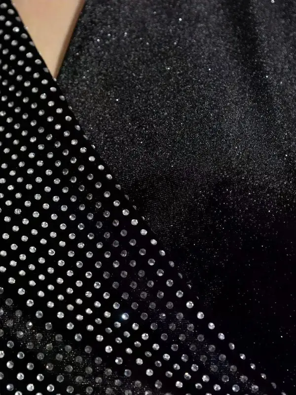 Balmain Crystal-embellished Halterneck Top