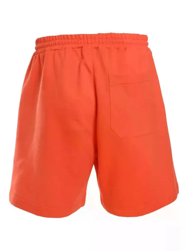 MSGM Elasticated-waist Track Shorts - Red