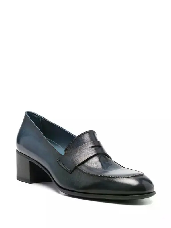PANTANETTI 50mm Leather Pumps