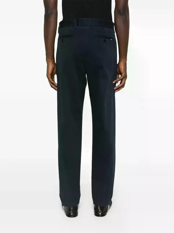TOM FORD Cotton Trousers - Blue