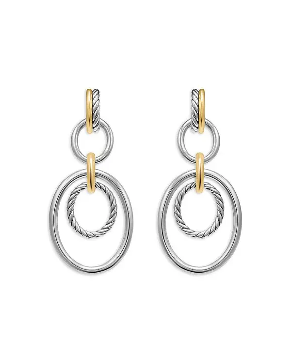 David Yurman Dy Mercer Mobile Drop Earrings - Silver/gold