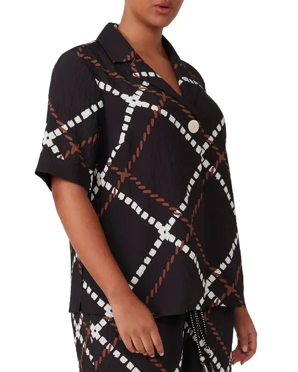 ESTELLE Printed Resort Top