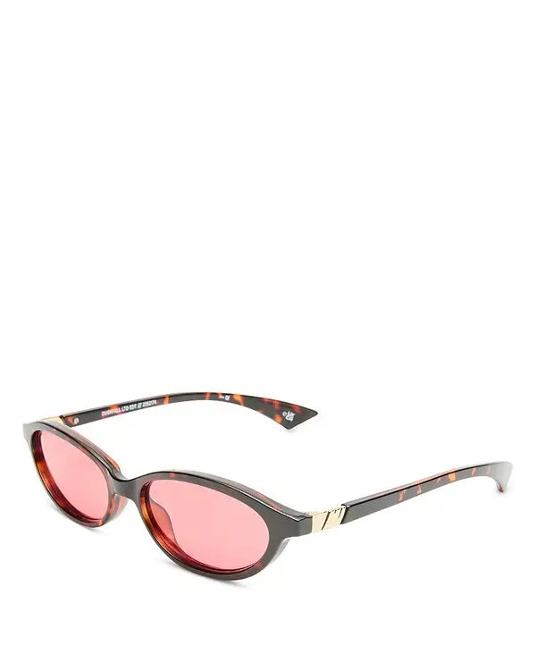 Le Specs Duskfall Cat Eye Sunglasses - Tortoise/pink