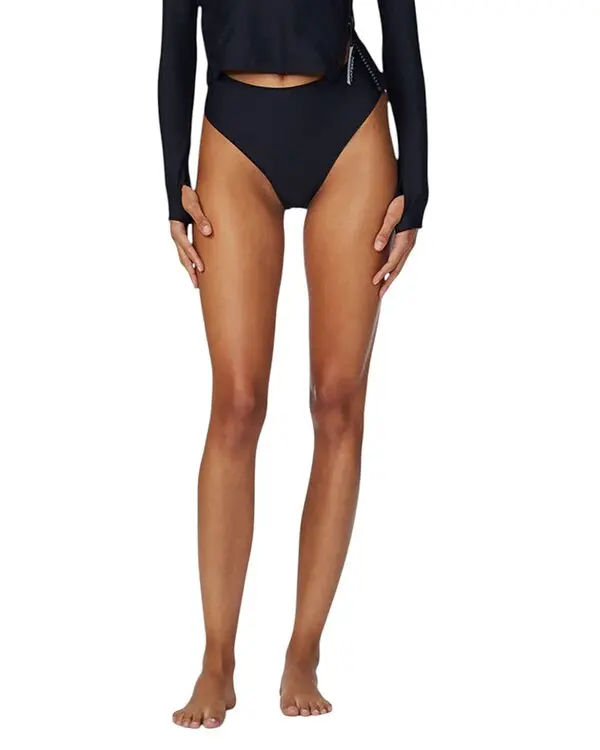 WATSKIN Belle Bikini Bottom - Black