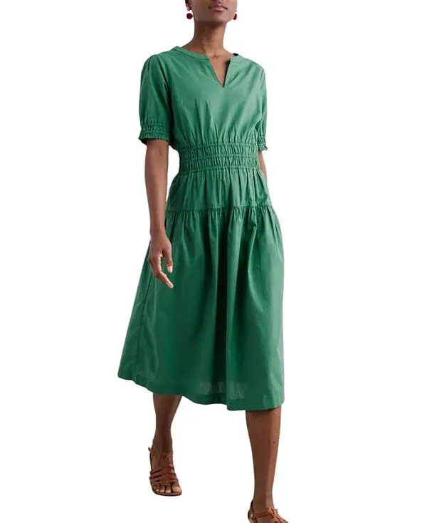 Seasalt Cornwall Edith Midi Dress In Pine - 50% Off | Editorialist