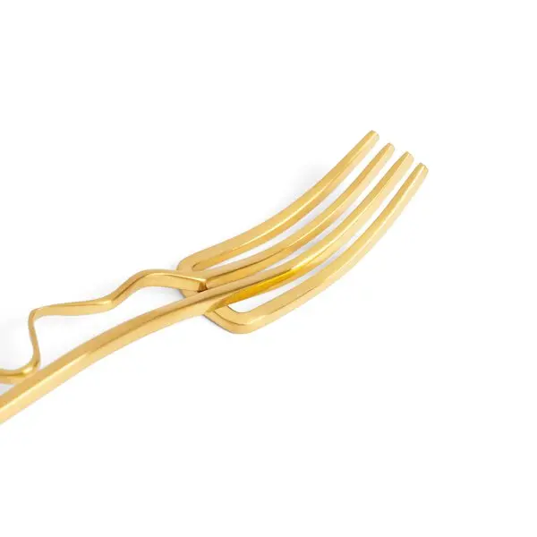 L'Objet Spirale Cocktail Forks, Set Of 4