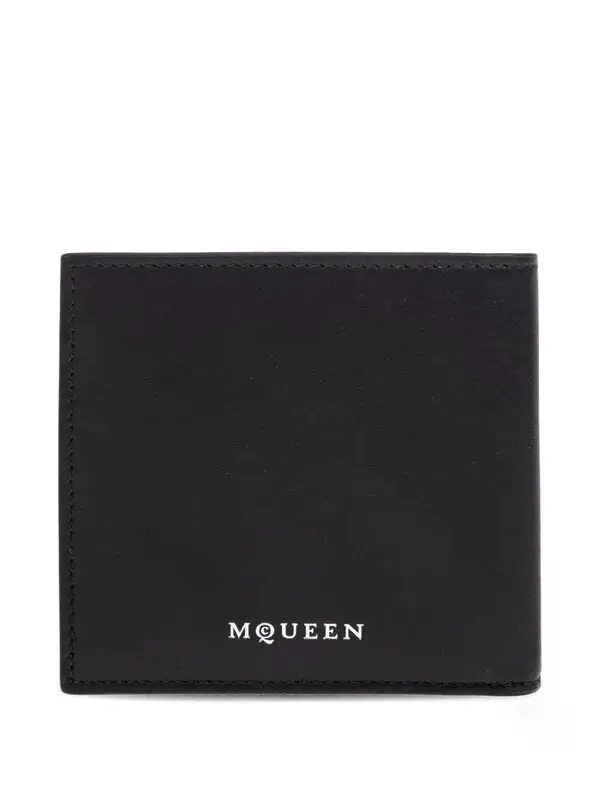 Alexander McQueen Skull-plaque Bi-fold Wallet