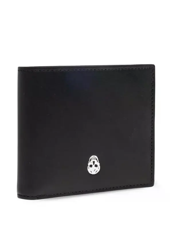 Alexander McQueen Skull-plaque Bi-fold Wallet
