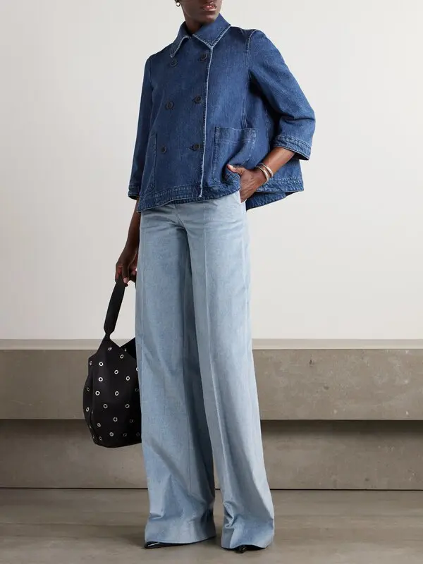 Altuzarra Hayden Double-breasted Denim Jacket