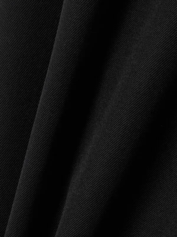JIL SANDER Wool-gabardine Loose Fit Pants