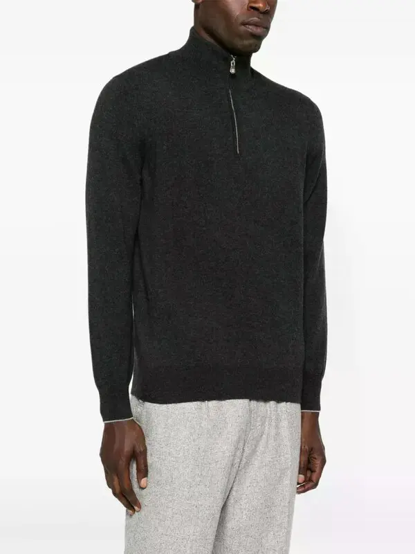 Brunello Cucinelli Cashmere Sweater - Grey