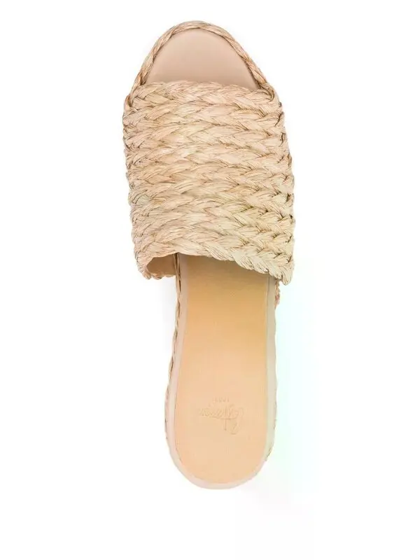 CastaÑer Jenna Wedged Mules
