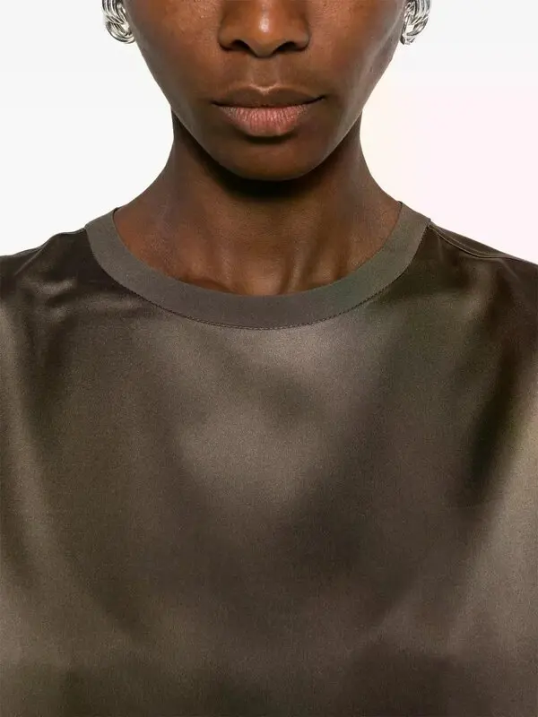 Brunello Cucinelli Sleeveless Crew Neck Top