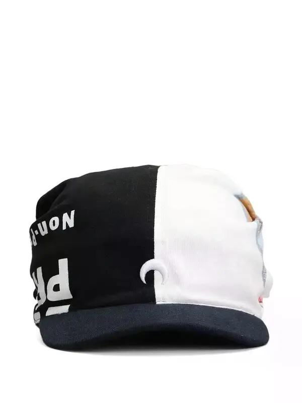 MARINE SERRE Panelled Baseball Cap - Black
