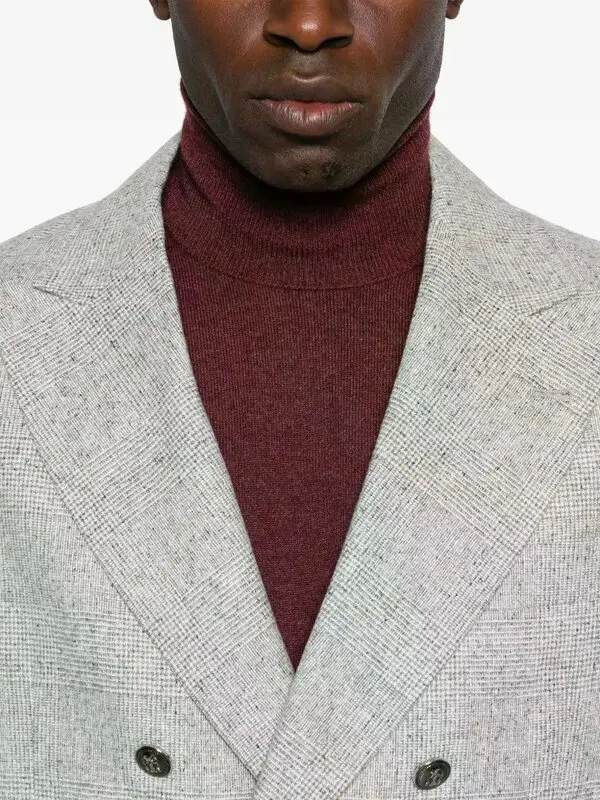Brunello Cucinelli Cashmere High-neck Sweater - Red