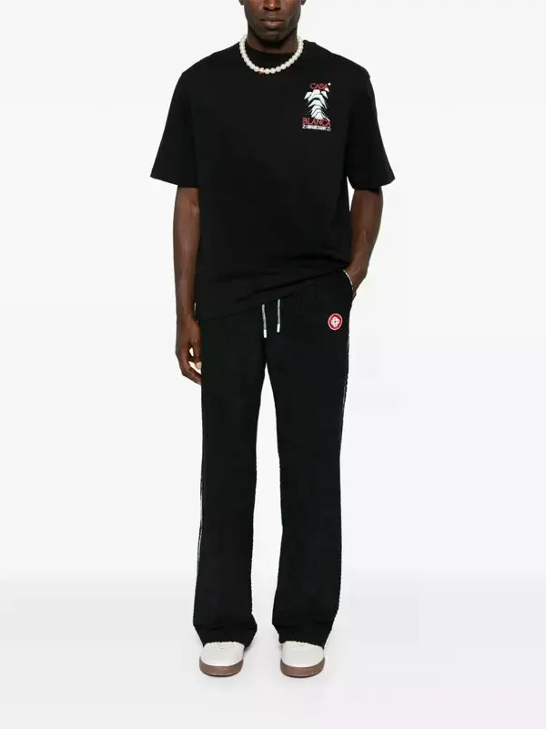 Casablanca Embroidered Logo Trousers
