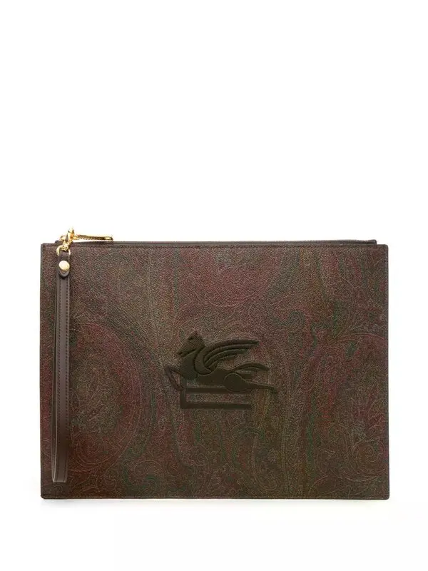 Etro Paisley-jacquard Clutch